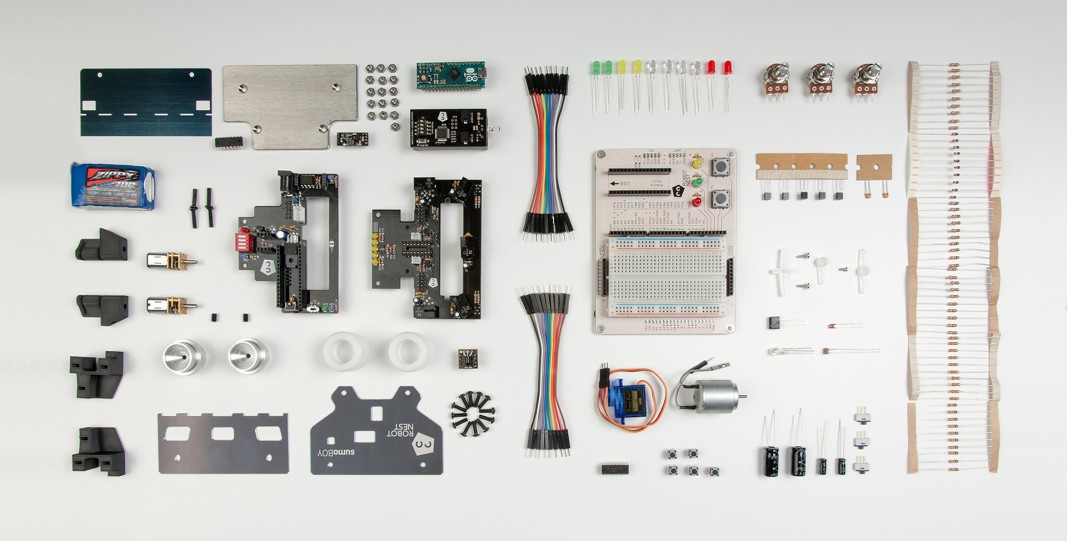 SumoBoy – a multipurpose Arduino-based kit | Roboticmagazine